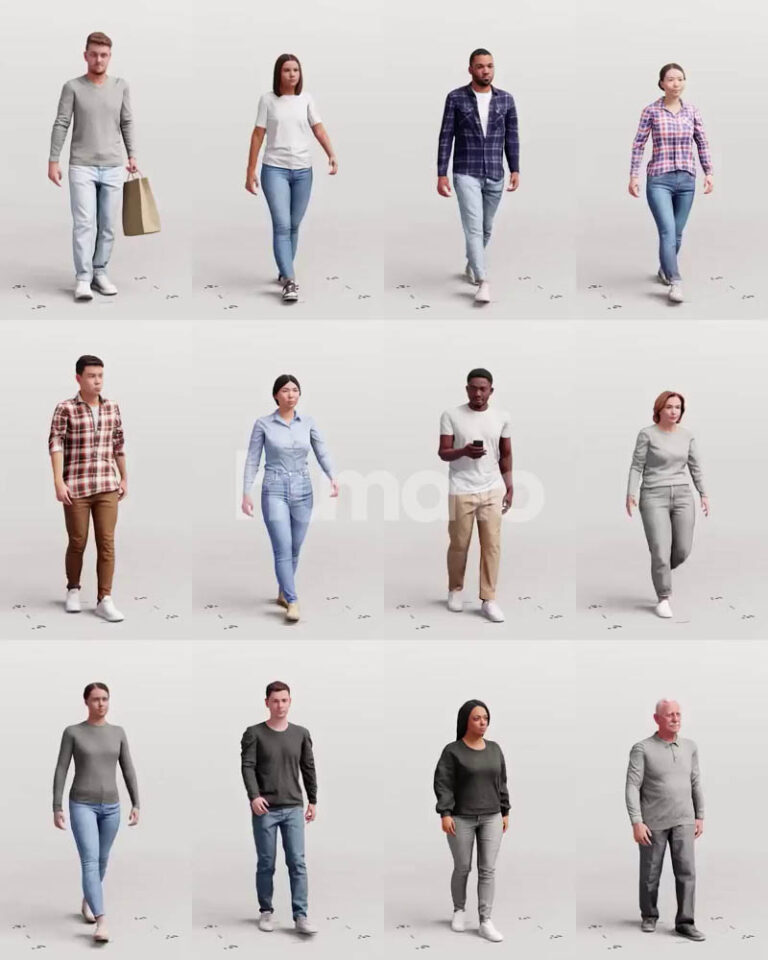 Animated – Humano 3D – 3d People Collections