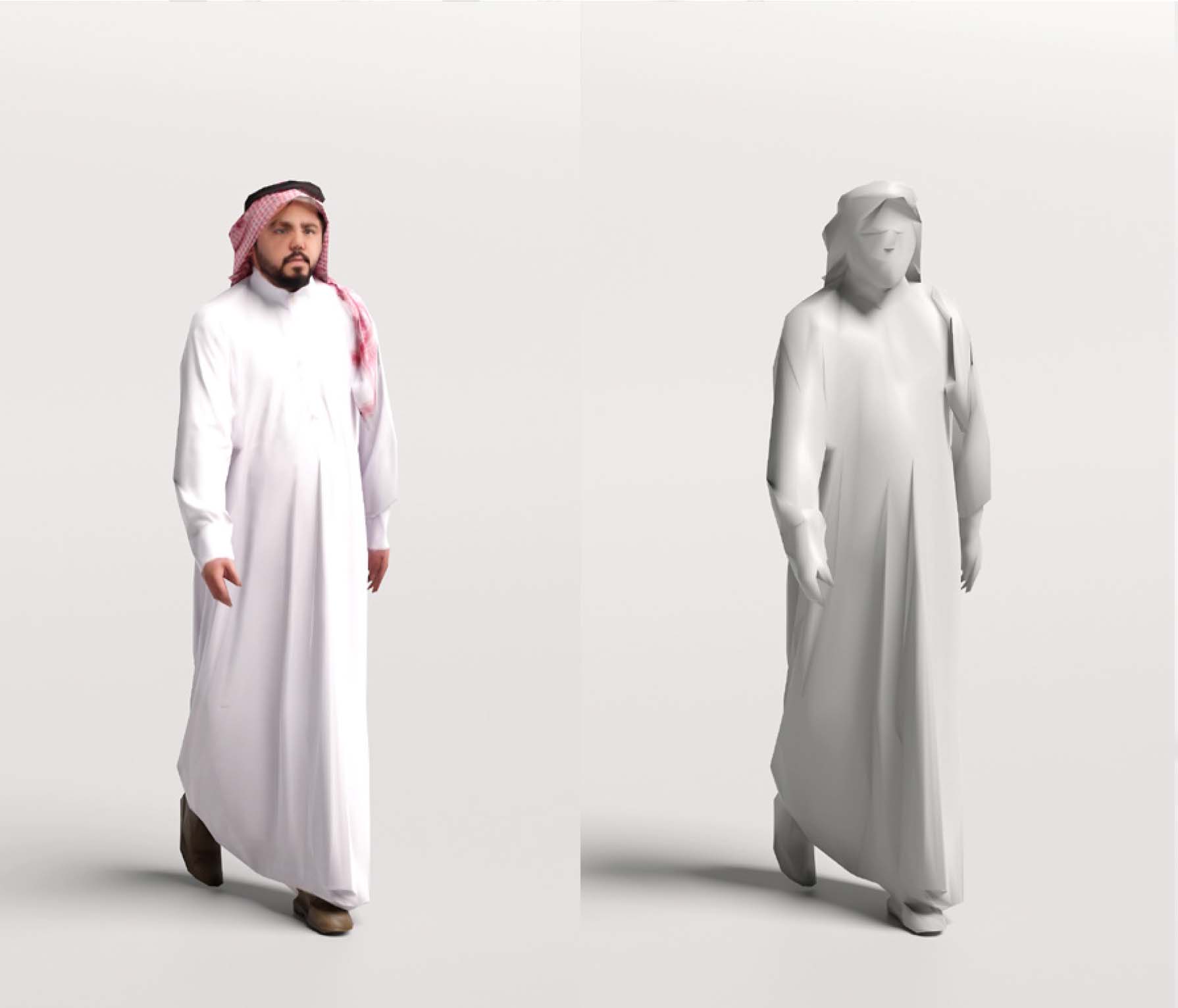 2604 | Aerial Arab – Humano 3D – 3d People Collections